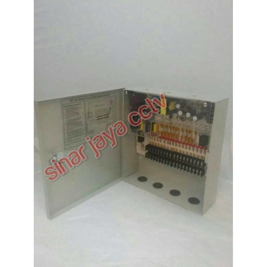 Jual POWER SUPPLY BOX 30A 12V (KHUSUS CCTV) | Shopee Indonesia