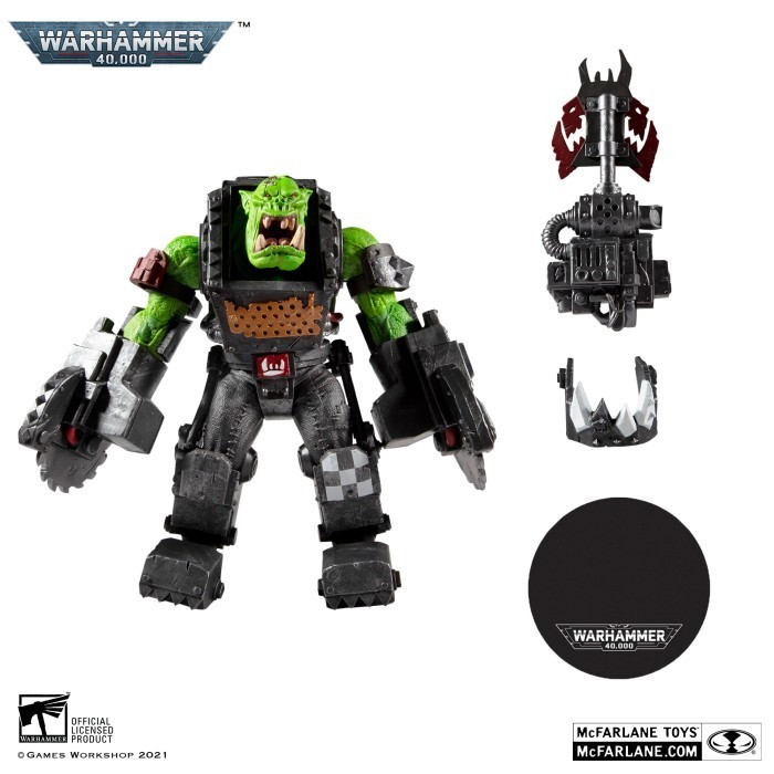 Jual Mcfarlane Toys Warhammer 40000 Ork Meganob With Buzzsaw Action ...