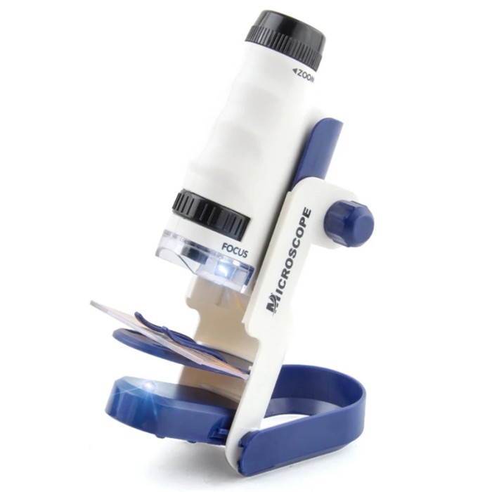 Jual Mikroskop Monokuler Led Biological Microscope 120X - 1220 | Shopee ...