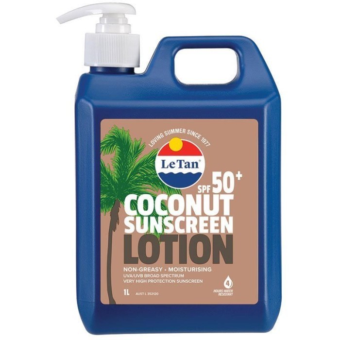 Jual Le Tan SPF 50+ Coconut Sunscreen 1L | Shopee Indonesia
