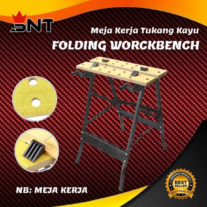 Jual Work Bench Table Folding Meja Kerja Kayu Pertukangan Gergaji ...