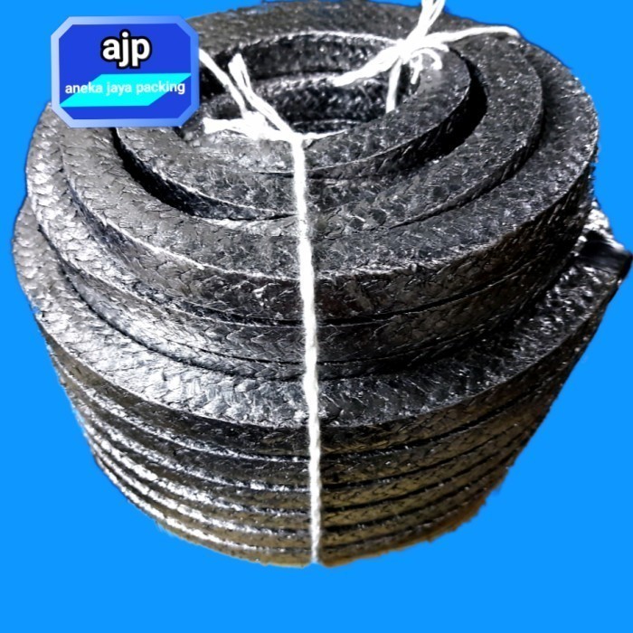 Jual gland packing 6mm ( inch) remes packing fure grafhite | Shopee ...