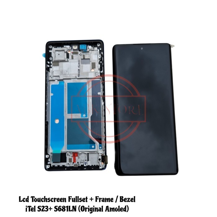 Jual LCD TOUCHSCREEN ITEL S23 PLUS S681LN ORIGINAL AMOLED FULLSET ...