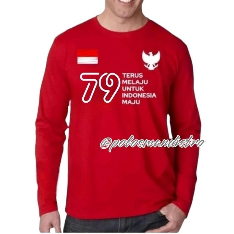 Jual Kaos Keren / Kaos Distro Lengan Panjang Hut Ri 79 Kemerdekaan ... Jual Kaos Keren / Kaos Distro Lengan Panjang Hut Ri 79 Kemerdekaan ...