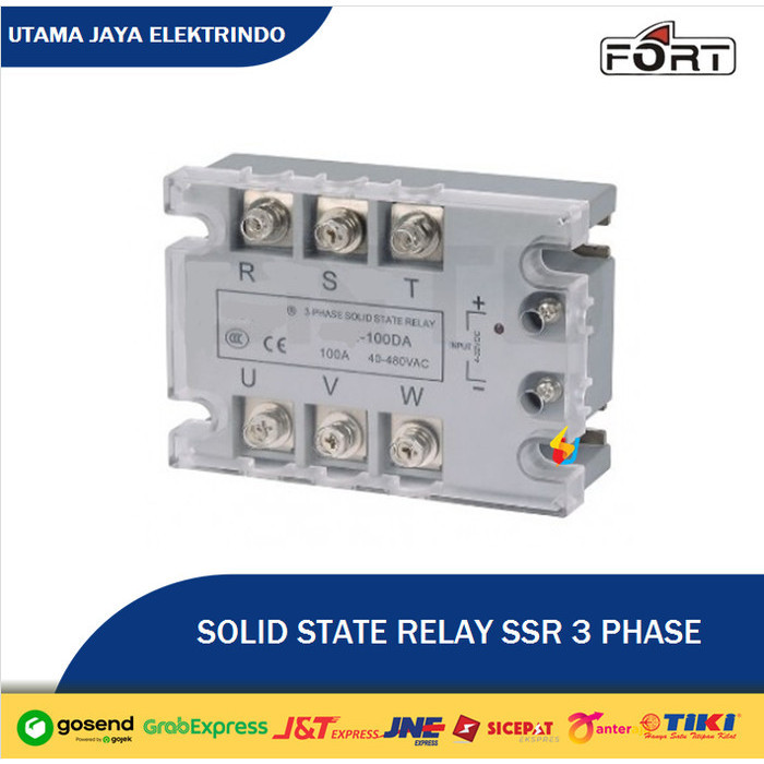 Jual Asli Solid State Relay Ssr 3 Phase 4-32 Vdc Ftssr-Da Fort - Original Bergaransi | Shopee ...