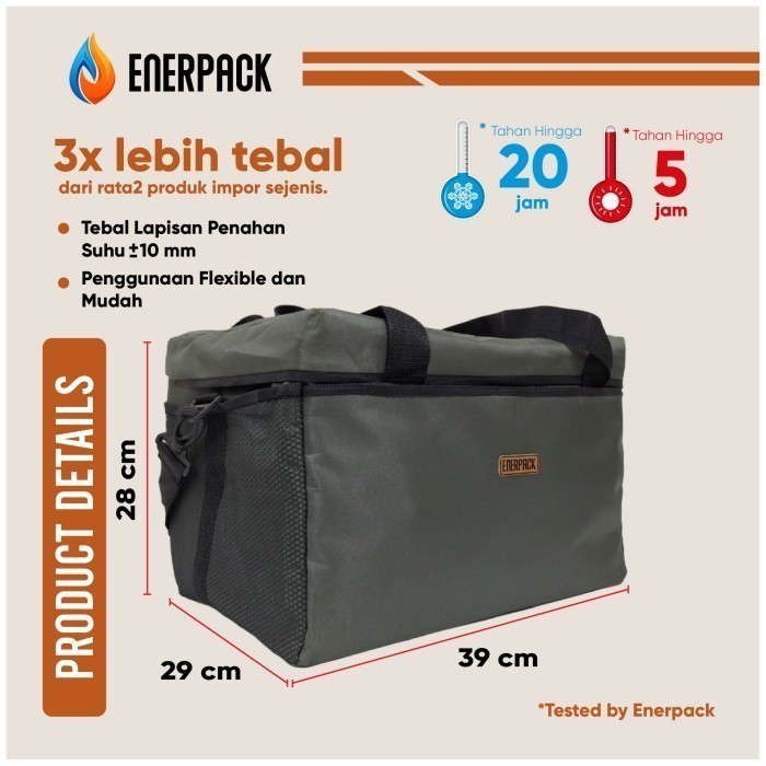 Jual Enerpack Tas Travel/Tas Piknik/Tas Serba Guna/Tas Insulasi Ep-G ...
