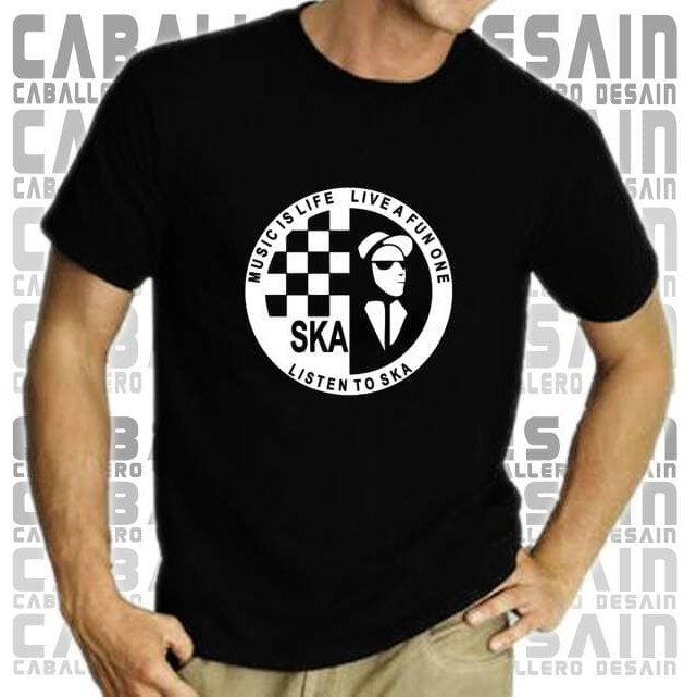 Jual Kaos T Shirt Pria Ska Tipe-X | Shopee Indonesia