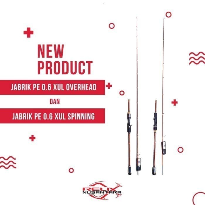 Jual Joran Jabrik relix nusantara 0.6 xul ultralight jigging | Shopee ...