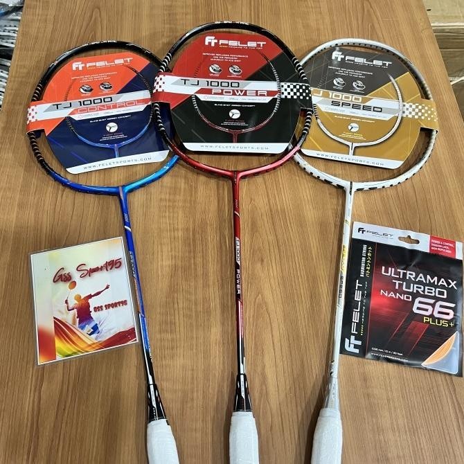 Jual Raket Badminton Felet Tj Power 1000 Control Speed Premium ...