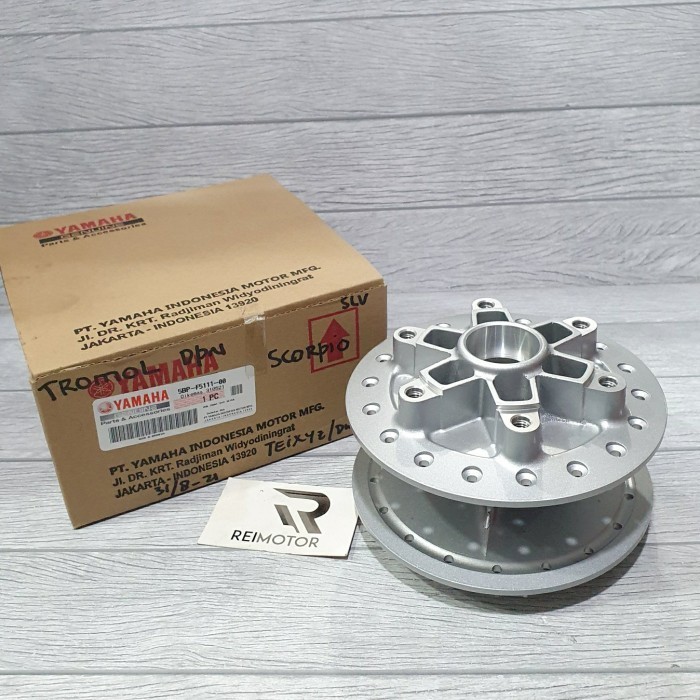 Jual TROMOL RODA DEPAN SCORPIO-Z ASLI ORI YGP ( SILVER ) 5BP-F5111-00 ...