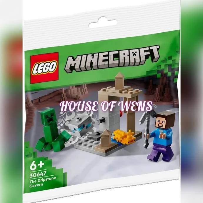 Jual New Sale Lego 30647 Minecraft The Dripstone Cavern 6+ 45 Pcs ...