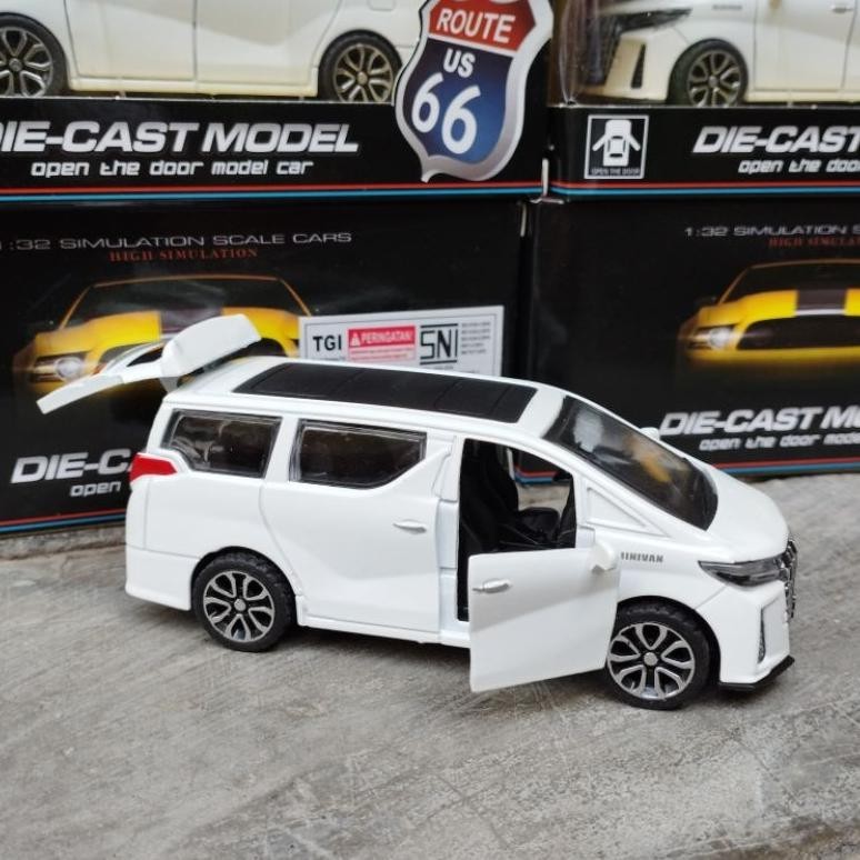 Jual COD Die Cast Mobil Alphard Mainan Mobil Miniatur Bahan Metal Alloy ...