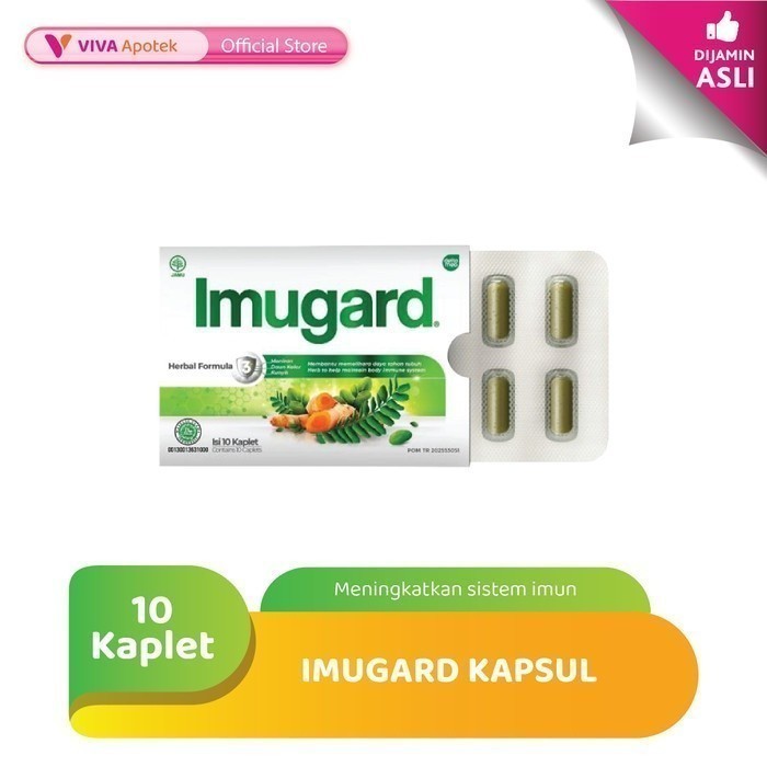 Jual Imugard untuk Memelihara Daya Tahan Tubuh (10 Kapsul) | Shopee ...