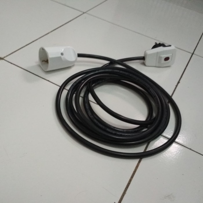 Jual kontra arde BROCO kabel 5 meter NYYHY 2x1.5 steker on off BROCO ...