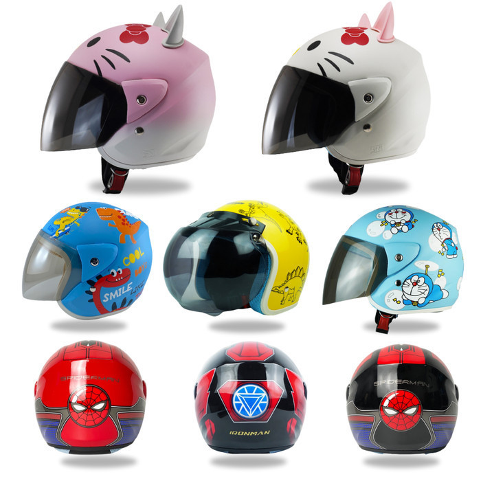 Jual Helm Helem Motor Anak umur 3 4 5 6 7 8 Tahun Perempuan laki laki ...