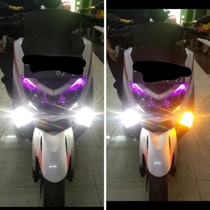 Jual Lampu Senja Led Dan Sen Nmax 155 Aerox Xmax 250 2 Mode LUMINOS 9 ...