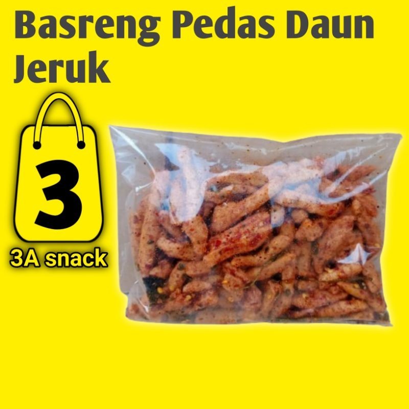 Jual 3a Basreng 250 gram Rasa Daun Jeruk | Shopee Indonesia
