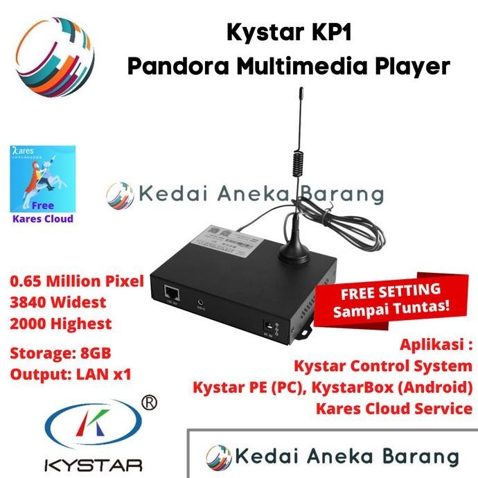 Jual Kystar KP1 Pandora Multimedia Player Asynchronous LED Videotron ...