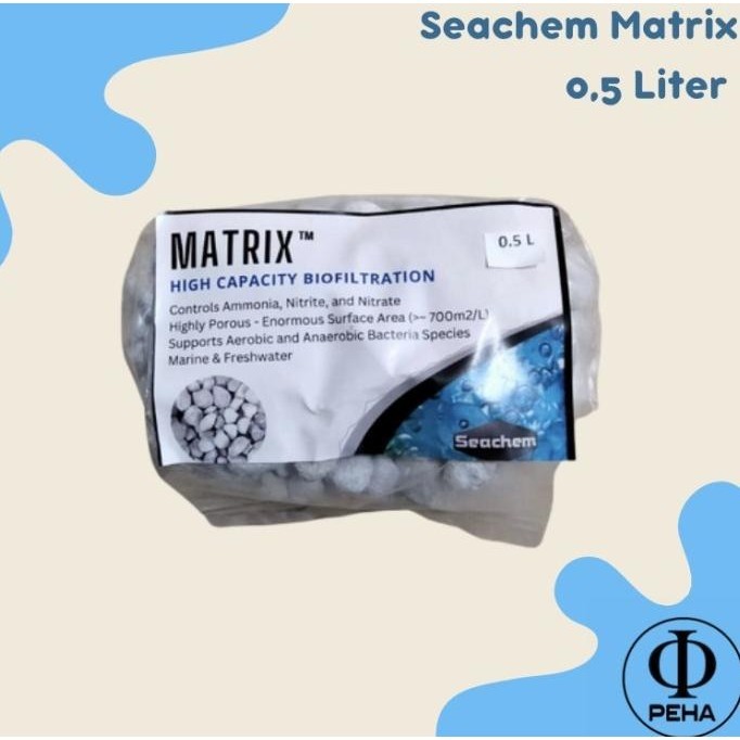 Jual Seachem Matrix Repack 1L Liter - Aquascape Marine Aquarium | Shopee Indonesia