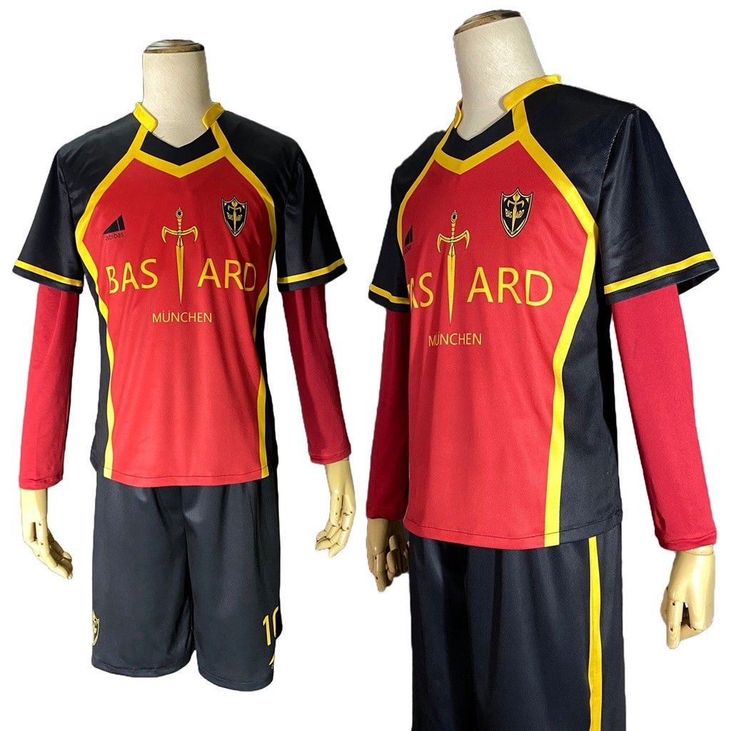 Jual HOLOUN Kostum Cosplay Jersey Anime Kunci Biru Kaus Kaiser Reo ...