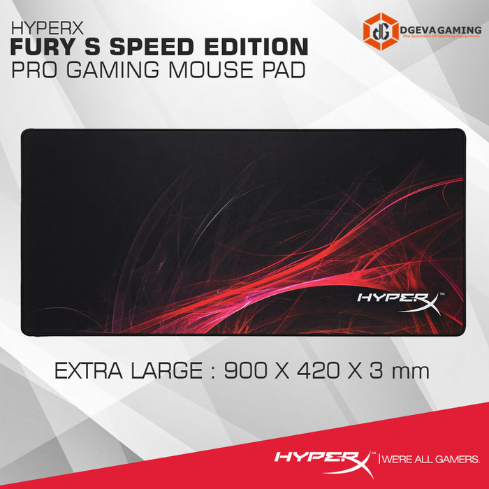 Jual Terbagus Hyperx Fury S Speed Edition Pro Gaming Mouse Pad Xtra ...