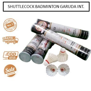 Jual Shuttlecock Badminton Garuda International / Kok Bulutangkis ...