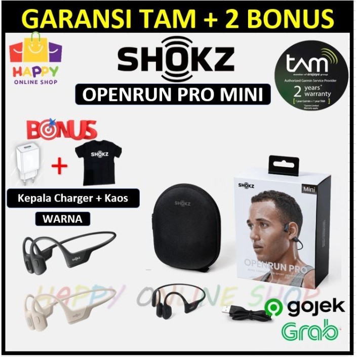 Jual Shokz Openrun Pro Mini Open Run Pro Mini Aftershokz | Shopee Indonesia