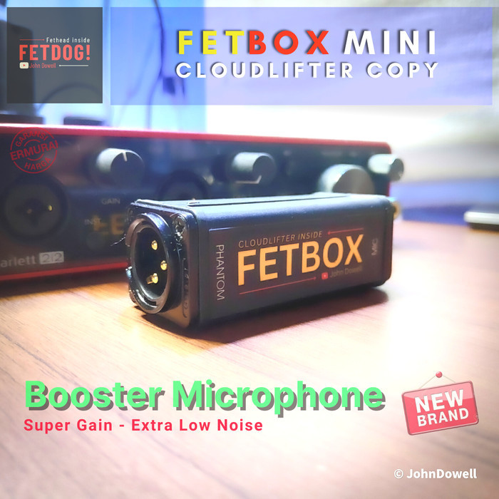 Jual Fethead Copy Inline Preamp Minibox (Fetbox) | Shopee Indonesia