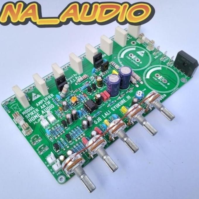 Jual Kit Modul Driver Amplifier Spiker Aktif Lengkap Toncontrol, Mic ...