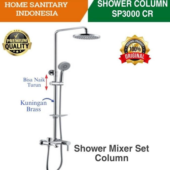 Jual STUCHI SP 3000C Keran SHOWER TIANG SET kran shower COLUMN P/D KUNINGAN CV Megah Jaya ...