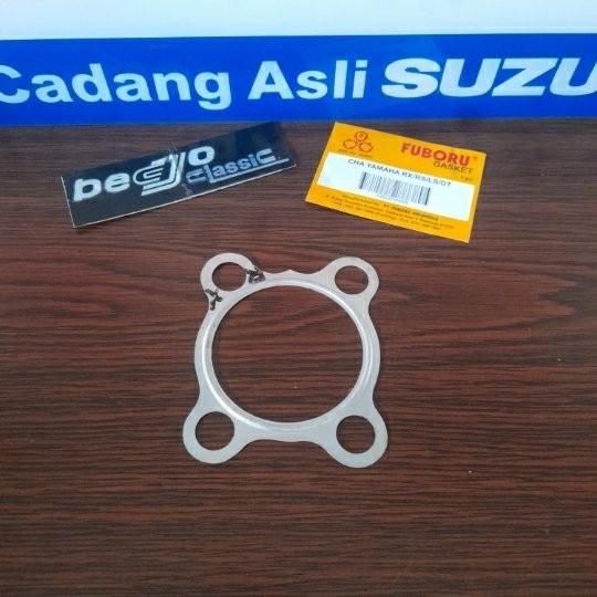 Jual gasket packing paking perpak cylinder head kop cop YAMAHA RX100 ...