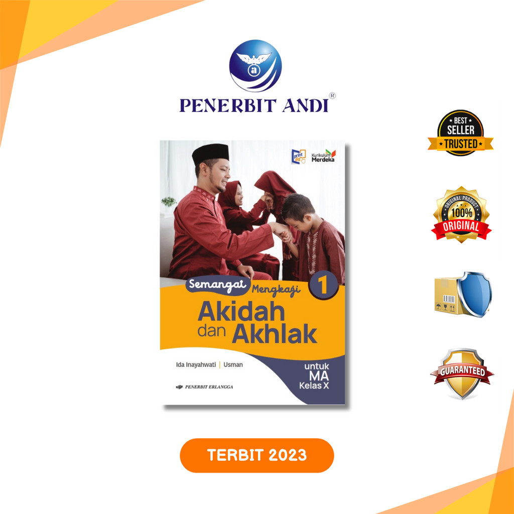 Jual Buku Pelajaran Semangat Mengkaji Akidah dan Akhlak Kelas 10 Kurikulum Merdeka | Shopee ...