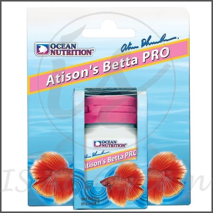 Jual OCEAN NUTRITION ATISON'S BETTA PRO 15GR MAKANAN CUPANG PREMIUM ...