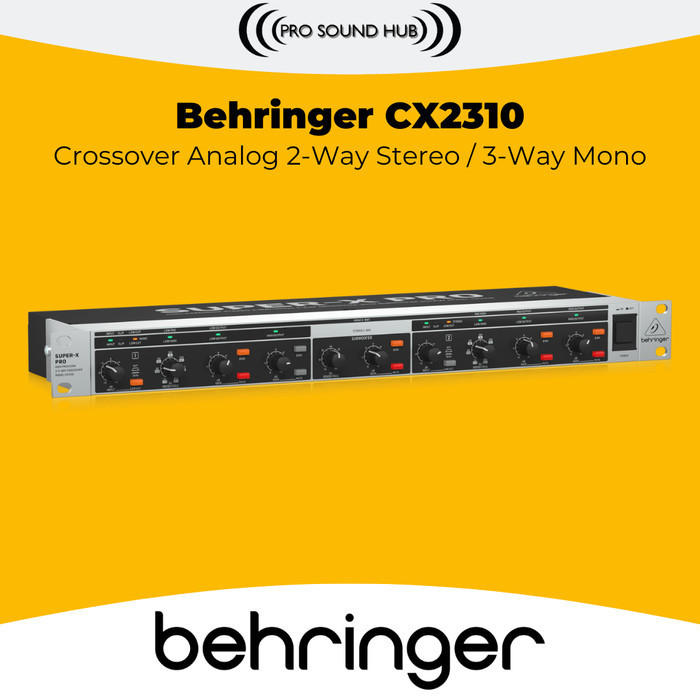 Jual Behringer Cx2310 V2 Cx-2310 Cx 2310 Crossover 2 Way Stereo 3 Way Mono | Shopee Indonesia
