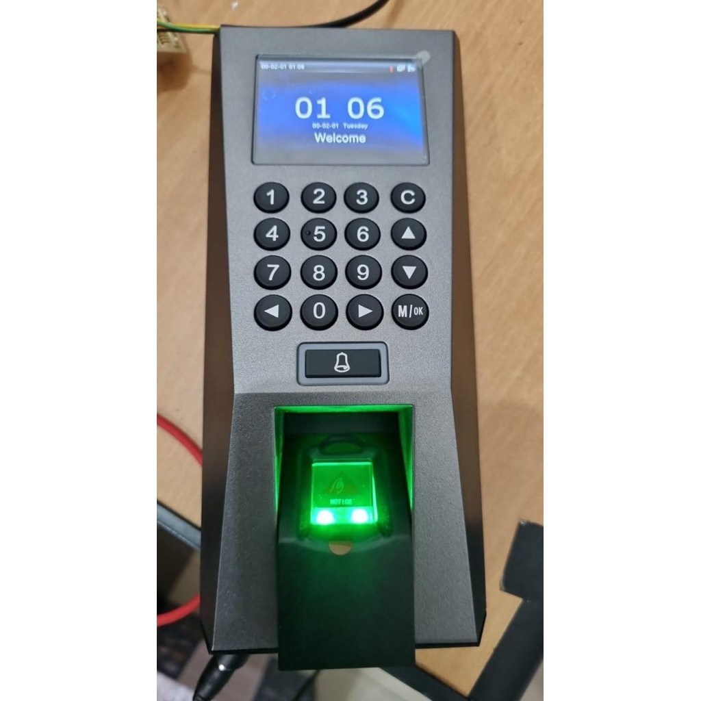 Jual Mesin Absen Fingerprint & Akses Kontrol Zkteco F18 Include Modul ...