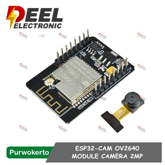 Jual Esp32-Cam Esp 32 Camera Ov2640 2Mp Wifi + Bluetooth 4.0 32Bit Esp-32S | Shopee Indonesia