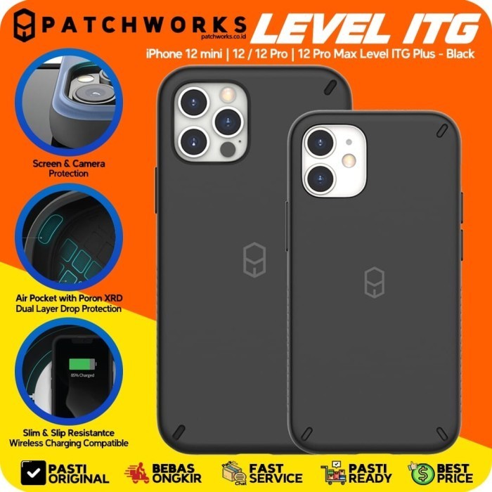Jual Patchworks 12 mini 12 Pro Max Lev Armor Fusion Casing | Shopee ...