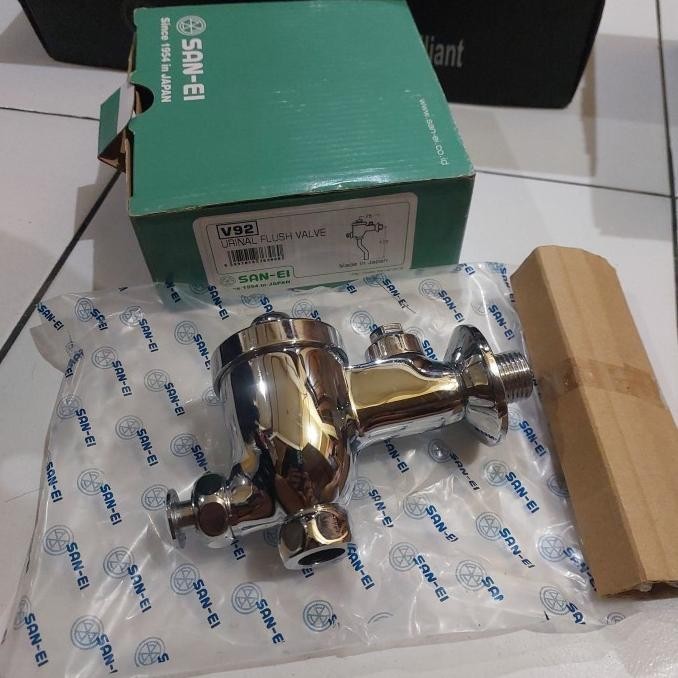 Jual Push Kran Urinal Sanei | Urinal Flush Valve San-ei V92 (Baru) | Shopee Indonesia
