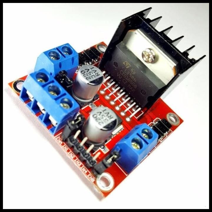 Jual TERBARU L298N MOTOR DRIVER MODULE FOR MOTOR DC STEPPER SERVO ...