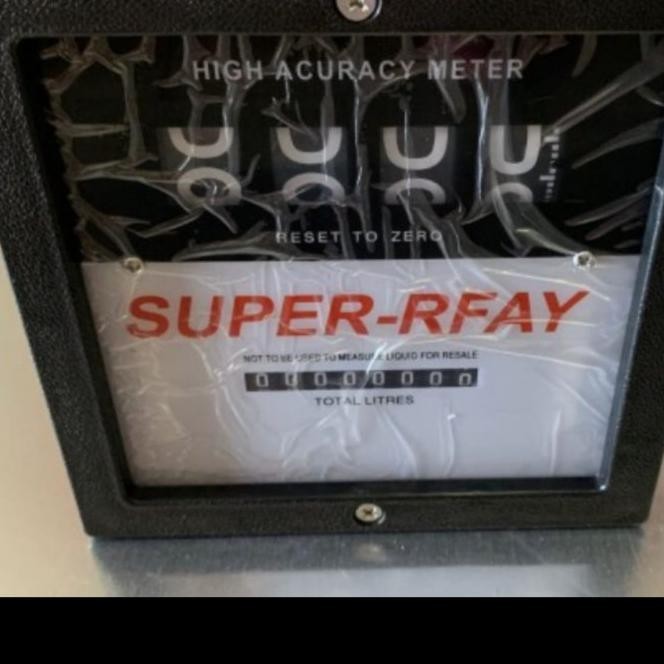 Jual Super-Rfay Flowmeter 4 Digit 1.5 Inch Meteran Solar Flow Meter ...