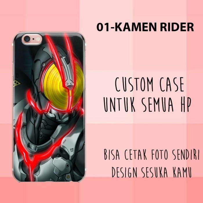 Jual custom case kamen rider casing handphone cetak case softcase ...