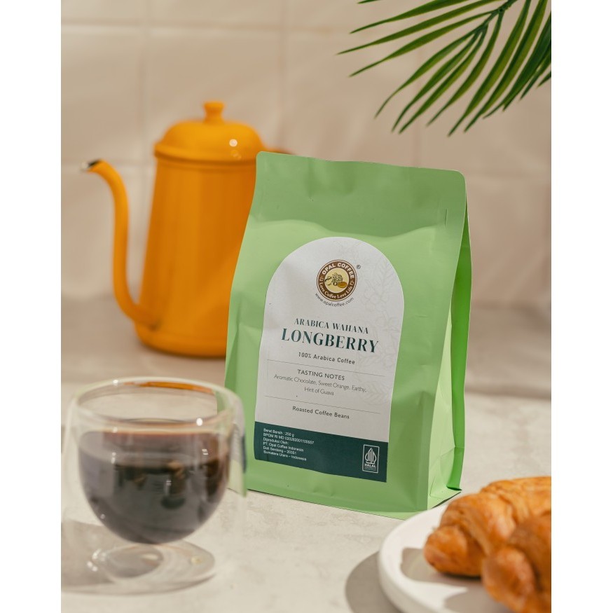 Jual Opal Coffee - Longberry Arabica Roasted Beans 250G | Shopee Indonesia