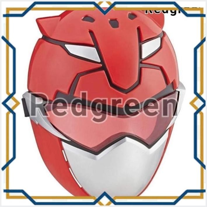 Jual [EVY] TOPENG POWER RANGERS BEAST MORPHER RED RANGER MASK HASBRO ...
