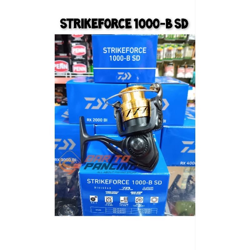 Jual Reel Spining Daiwa STRIKEFORCE 1000-BI SD | Shopee Indonesia