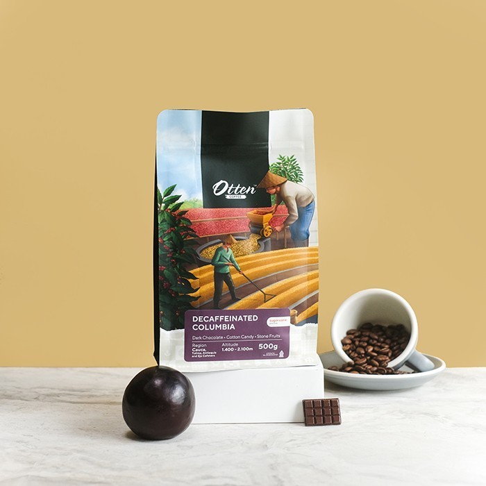 Jual Decaffeinated Columbia Sugar Cane Process 500G | Shopee Indonesia