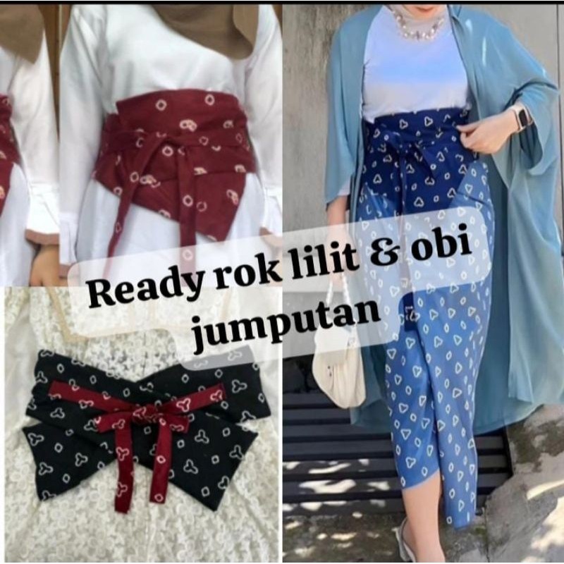 Jual NEW ROK STYLE PUTRI SOLO // READY ROK LILIT & OBI JUMPUTAN KHAS ...