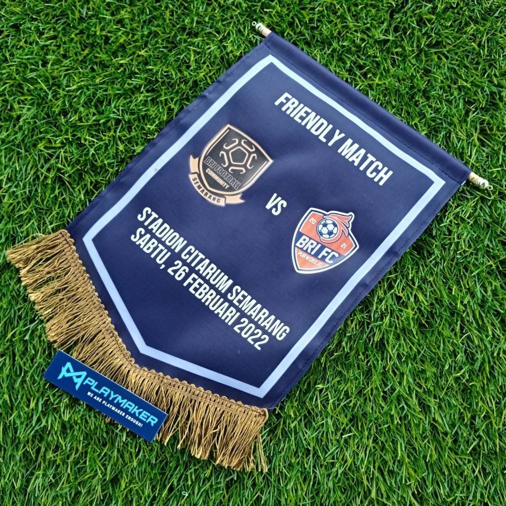 Jual DCF Bendera Gantung Vandel Pennant Sepakbola Futsal Premium ...