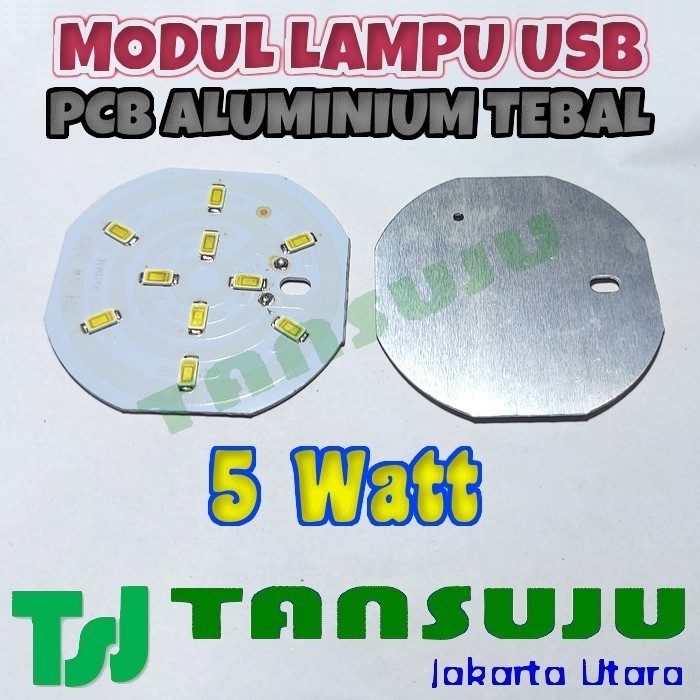 Jual MODUL LAMPU USB EMERGENCY DC 3V - 5V 5W 7W 5 WATT 7 WATT PCB ...