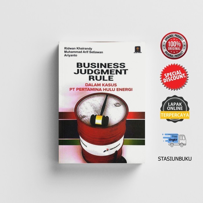 Jual BUKU ORI BUSINESS JUDGMENT RULE / RIDWAN KHAIRANDY / FH UII PRESS | Shopee Indonesia
