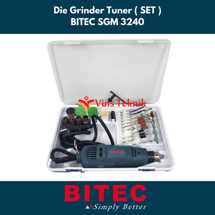 Jual Die Grinder Tuner Set Sgm3240 Bitec Sgm 3240 Vc Mesin Bor Lurus ...